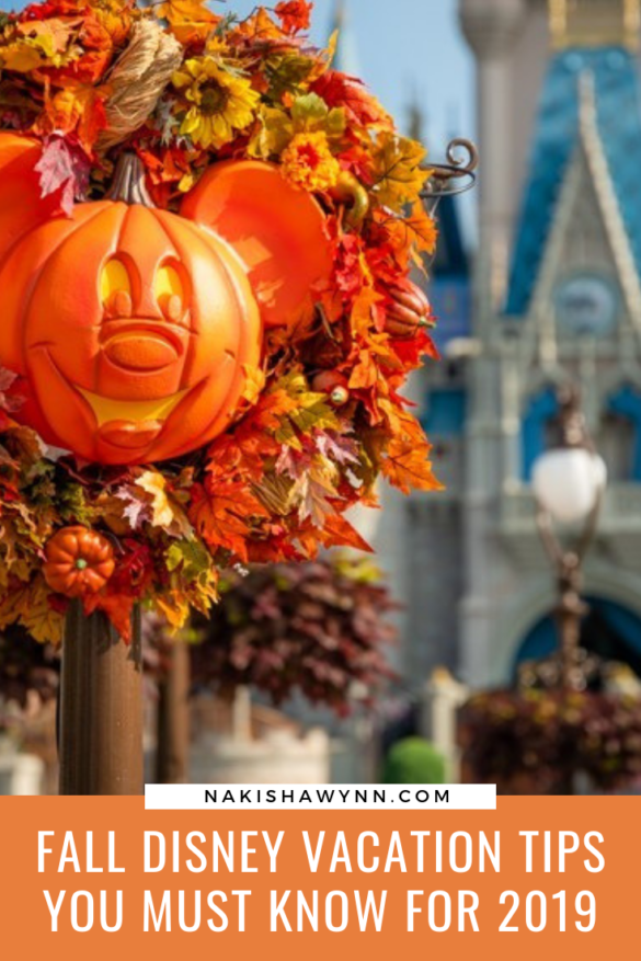 Fall Disney World Vacation Tips You Must Know
