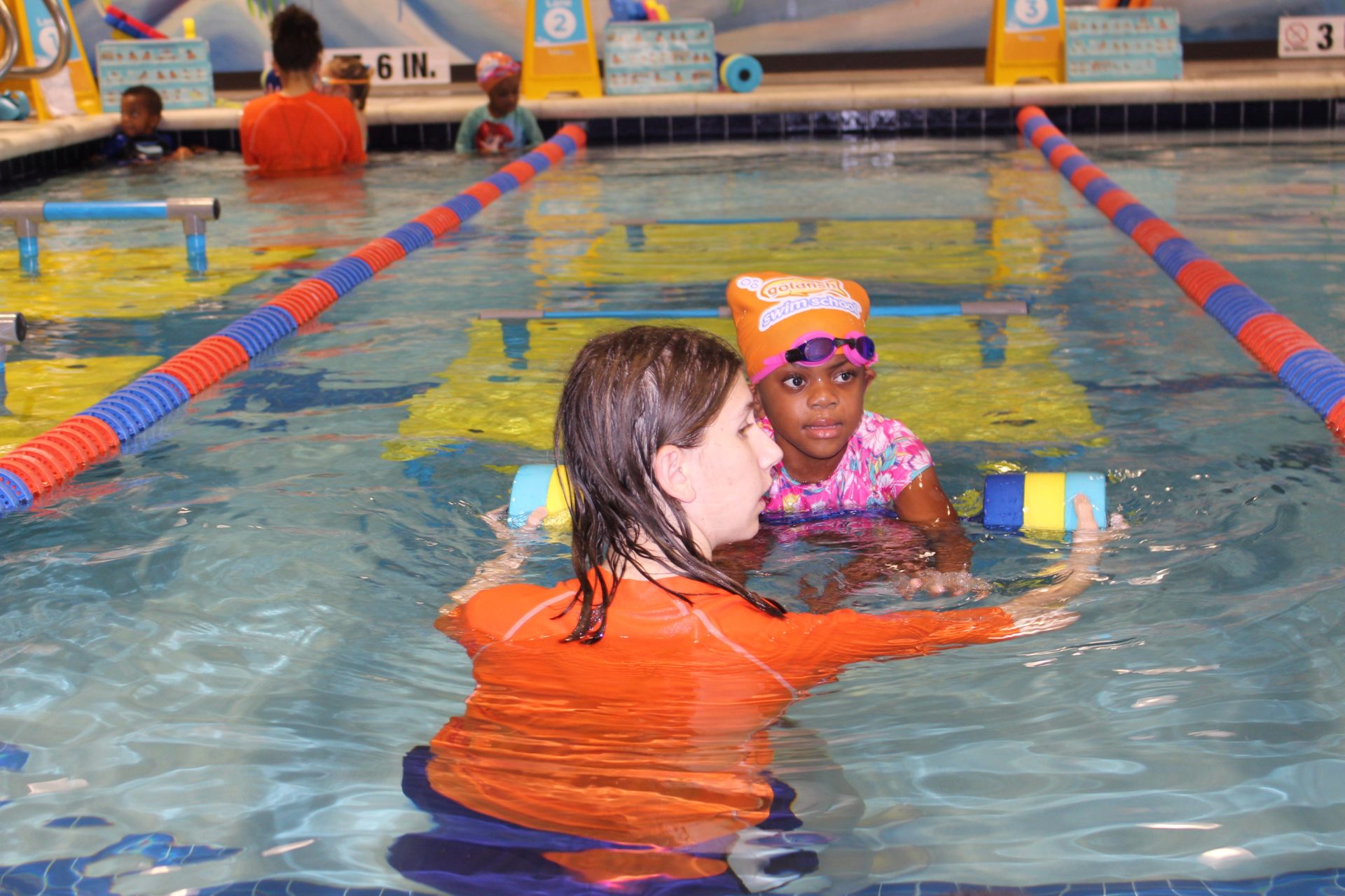 Swimming Lessons for the Kids at Goldfish Swim School