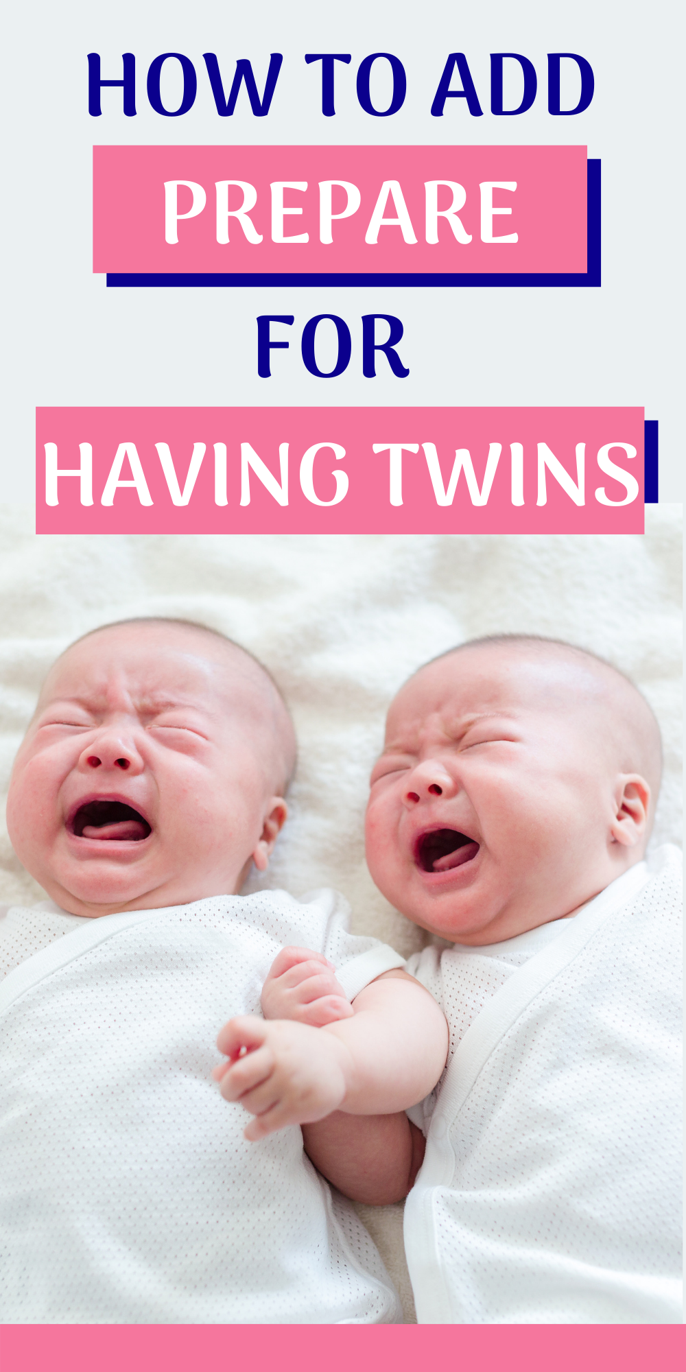 The Ultimate Guide to Preparing for Twins on a Budget (with a Checklist)