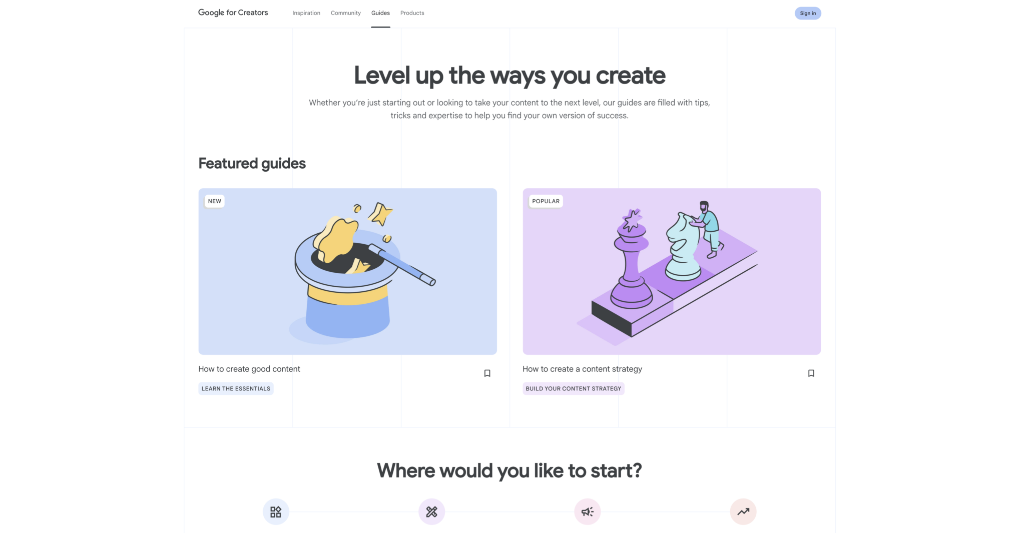"Google for Creators" is here to help you Level Up your Content Strategy